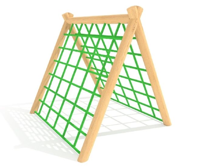 A Frame Climber - Net Both Sides 1700mm | Timotay Playscapes