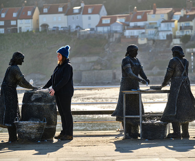The Whitby Sculpture Trail - series of 9 sculptures | Emma Stothard ...