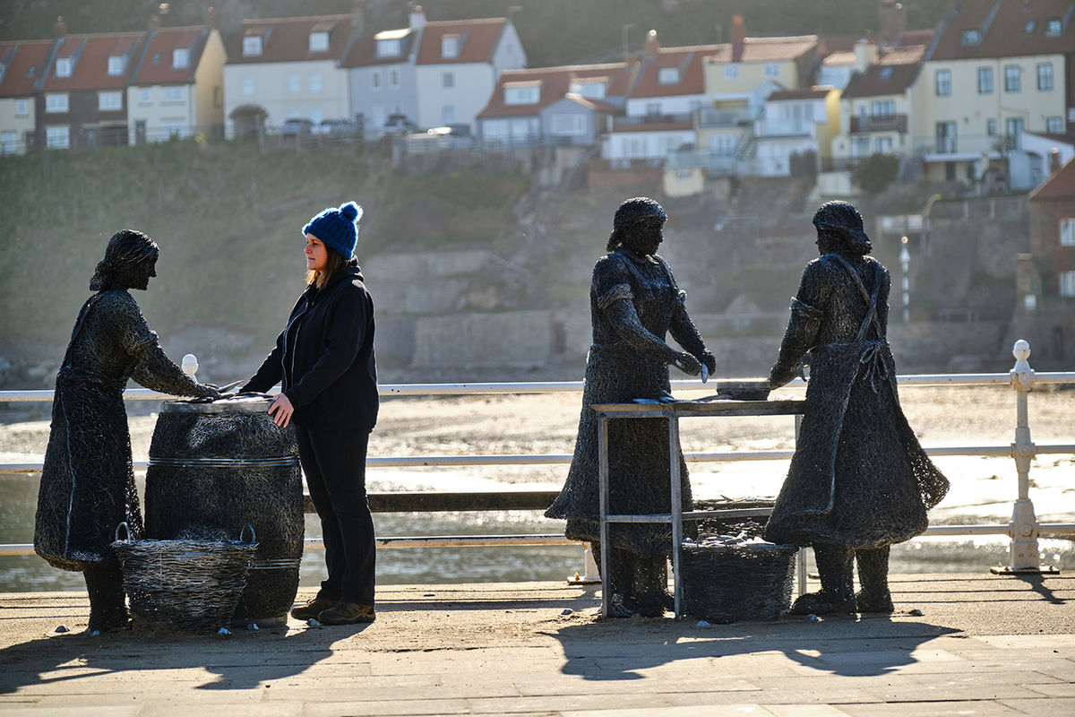 The Whitby Sculpture Trail - series of 9 sculptures | Emma Stothard ...