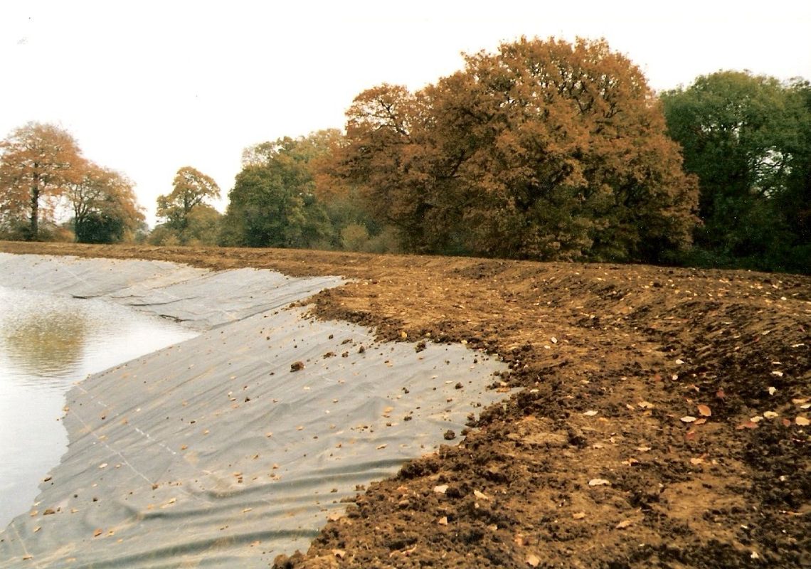 Images for Lake construction for private landscape project