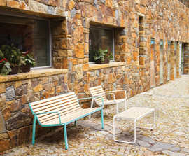 Stack Sofa, Armchair and Stool | mmcité UK | ESI External Works