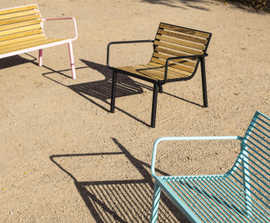 Stack Sofa, Armchair and Stool | mmcité UK | ESI External Works