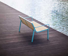 Stack Sofa, Armchair and Stool | mmcité UK | ESI External Works