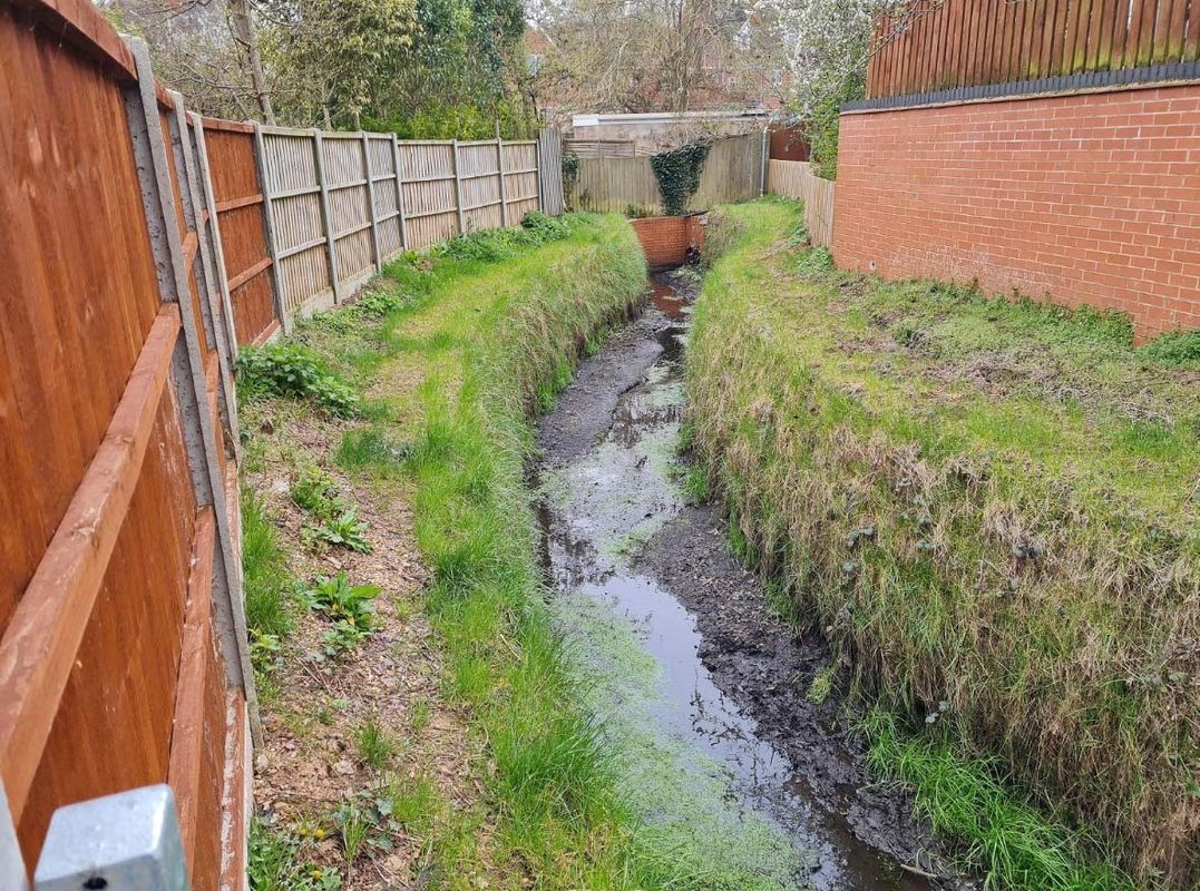 Storm drainage channel restoration using Rootlok | Images
