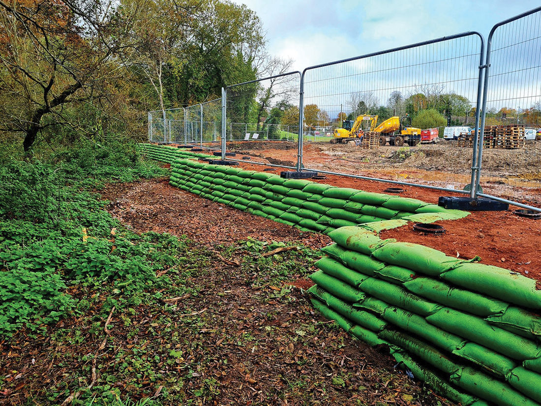 Rootlok vegetated wall system | GeoGrow | ESI External Works
