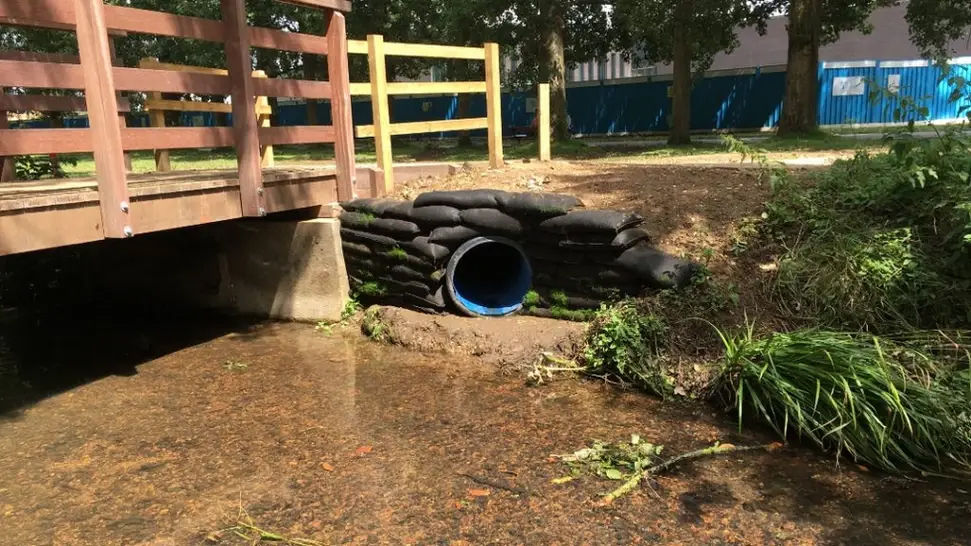 Rootlok headwalls | GeoGrow | ESI External Works