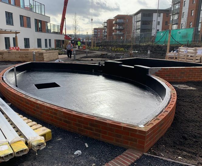 Water Feature Lining | Lining Systems GRP