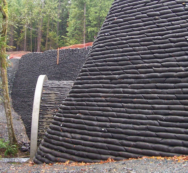 Flex MSE® vegetated wall system | Images