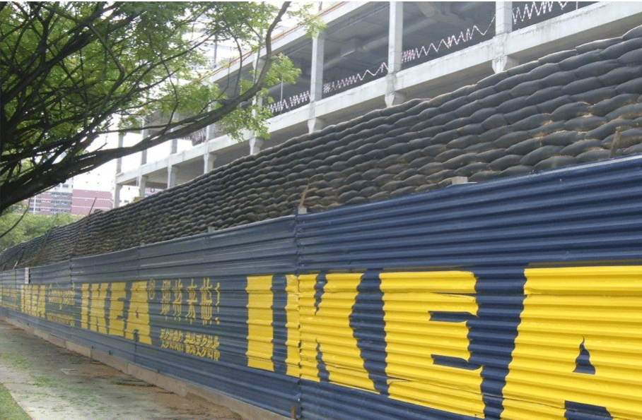 Flex MSE vegetated wall system reprofiles retail land | Images