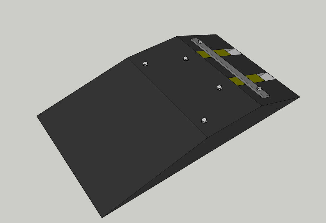 Images for HGV traffic control plate - surface mounted