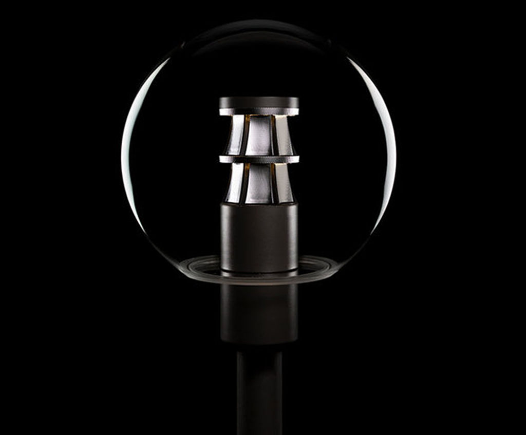 Aira Sphere pole-top pendant luminaire | Selux UK | ESI External Works