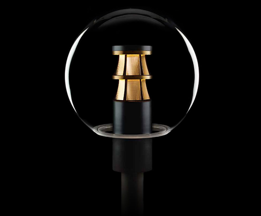 Aira Sphere pole-top pendant luminaire | Selux UK | ESI External Works