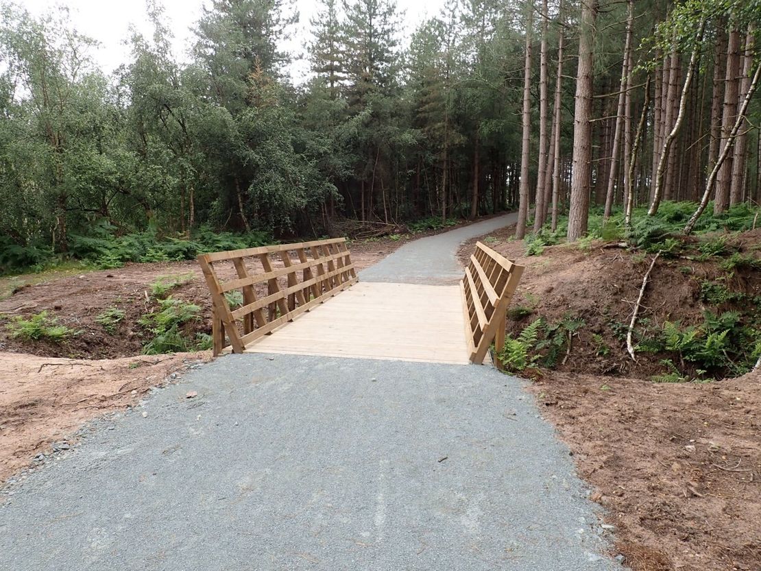 Timber pedestrian, bridle and cycle kit form bridges | Bison Bridges ...