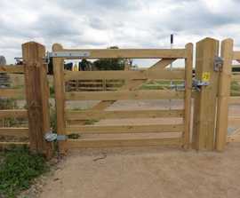Timber Bridleway Gates | Secure-a-Field | ESI External Works