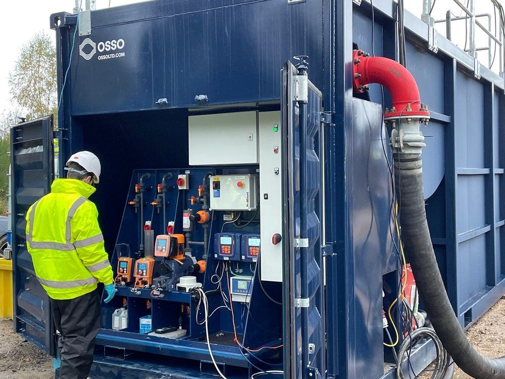 Solids removal settlement tank packages | OSSO | ESI Enviropro