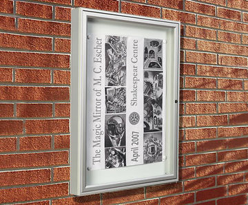 External poster cases | EXTERNAL WORKS