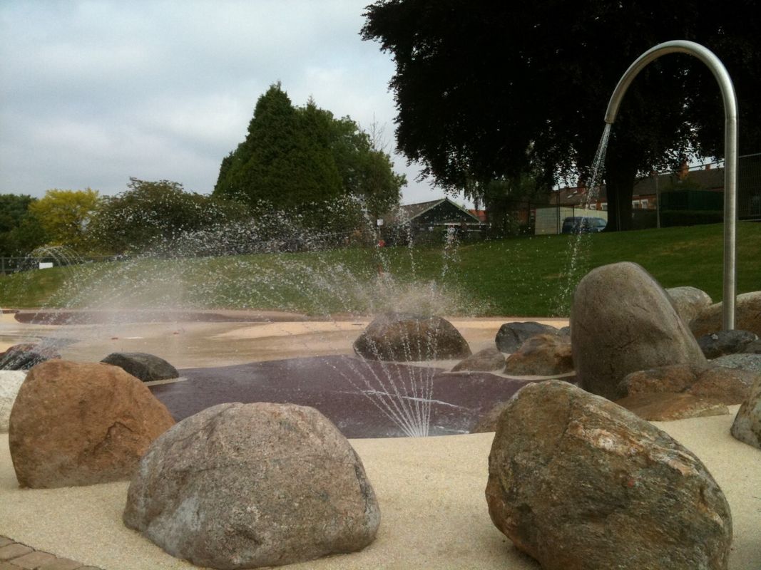 Images for Splashpad water play area for Green Flag park in Worcester