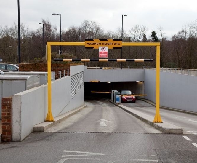 Bespoke fixed-height restriction barriers | Height Barriers