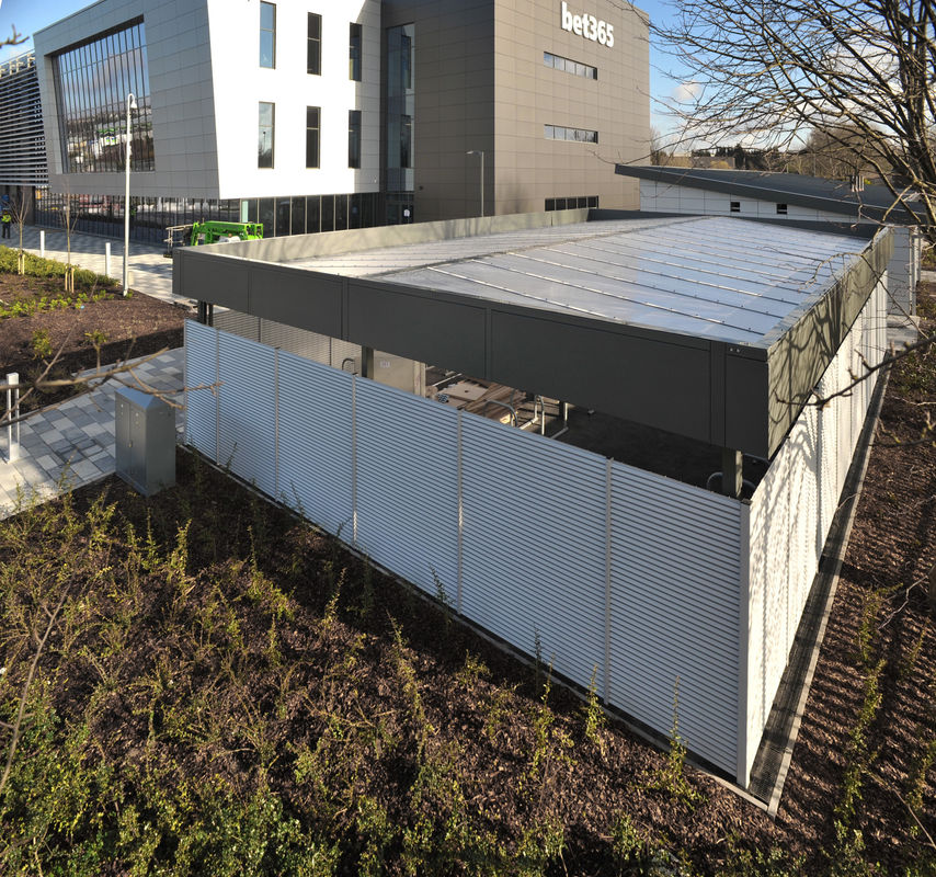 Images for Bespoke cycle compound and bin store for bet365 HQ