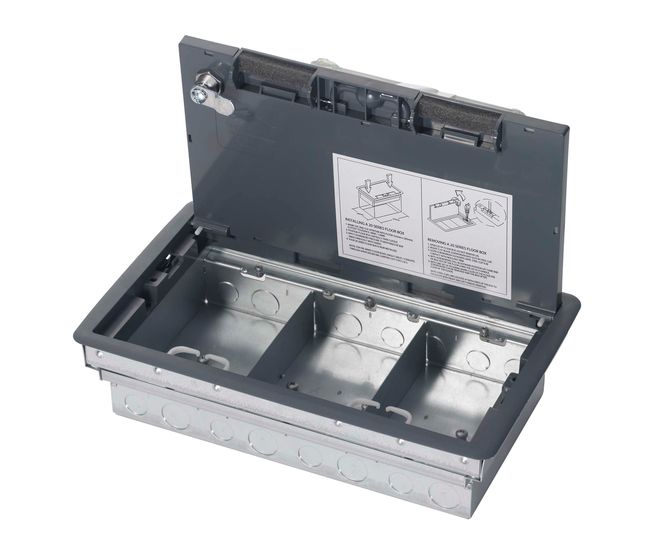 One Piece Fast Fit access floor box | CMD Ltd