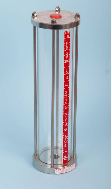 Calibration Pots - vessels for dosing pump flow measurement | Images