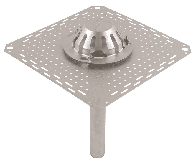 50mm gravity roof drain outlet for bitumen membranes | BLUCHER UK
