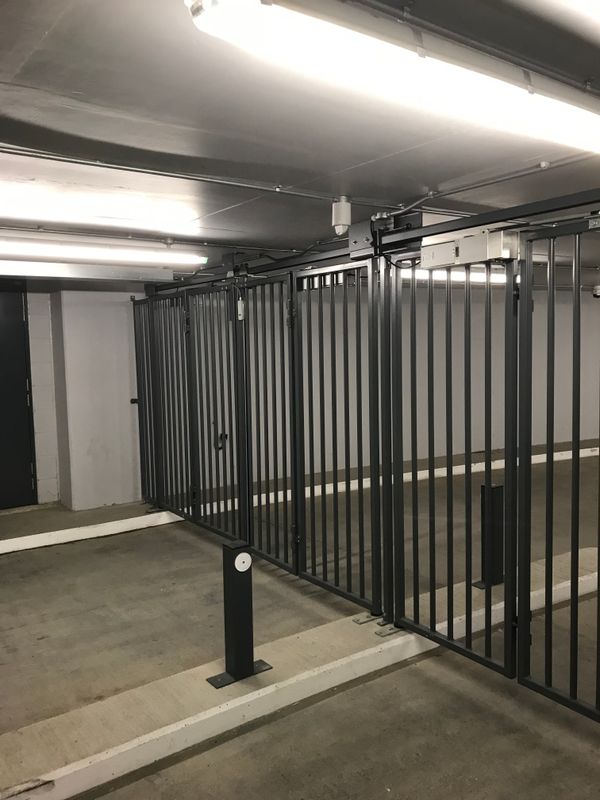 Images for Bi-folding security entrance gates