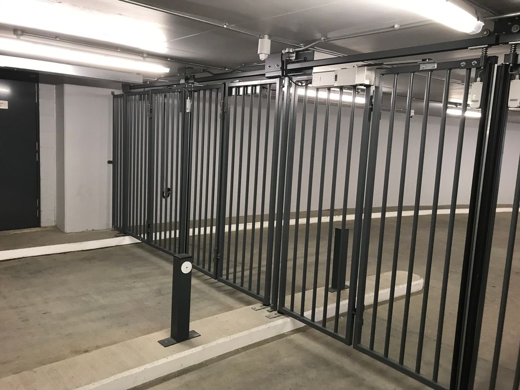 Images for Bi-folding security entrance gates