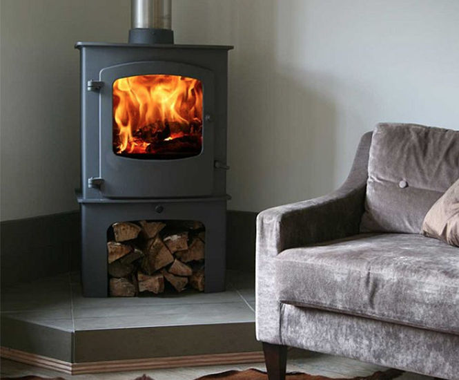 Cove 2B biomass/multi-fuel boiler stove | Charnwood