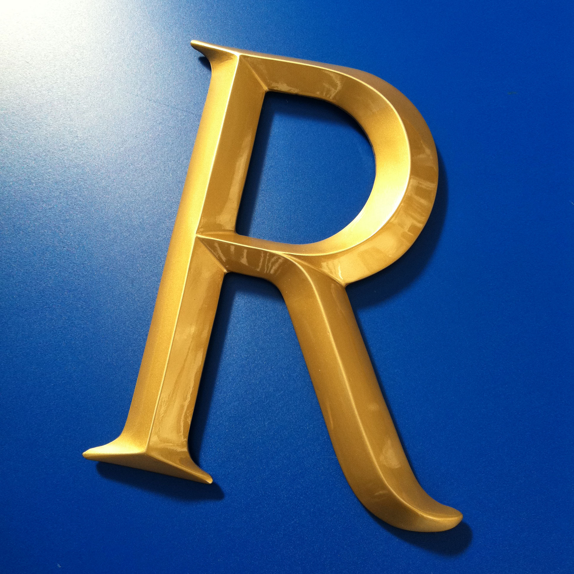 3D cast resin signs | Ward Signs | ESI External Works