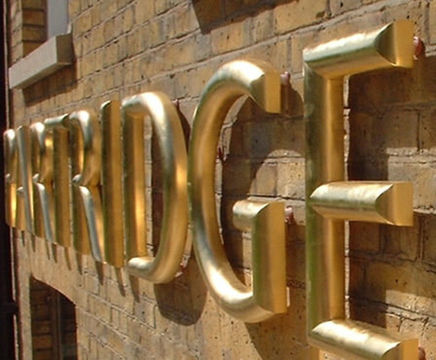 3D cast resin signs | Ward Signs