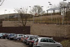 Images for Keystone retaining wall system, Littleborough Station