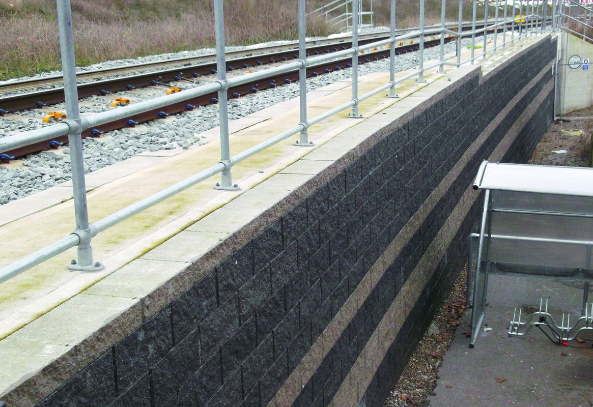 Images for Keystone retaining wall, East London Railway Line