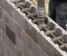 Stepoc Retaining Wall System - lightweight hollow concrete blocks ...
