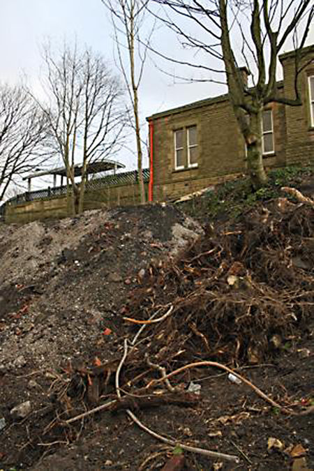 Images for Keystone retaining wall system, Littleborough Station