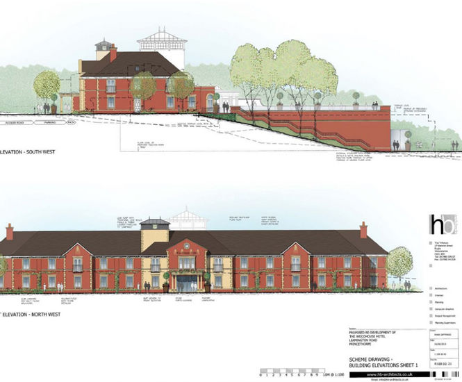 Stepoc retaining wall blocks for hotel rebuild | Anderton Concrete ...