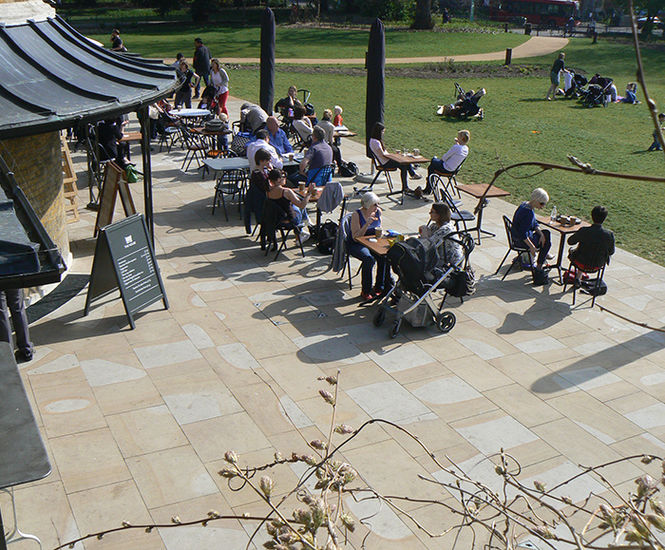 Buff Grey Multi Yorkstone Paving - Natural Stone | CED Stone Group