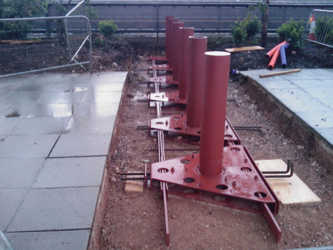 Images for PAS68 Shallow Mount Static Terra Mars Bollard 7.5t@40mph