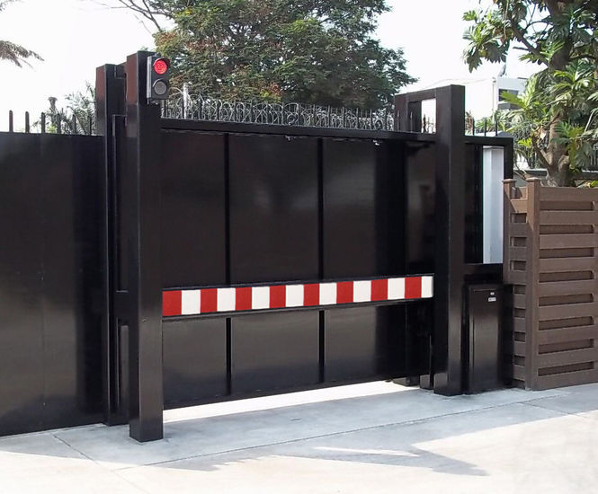 PAS 68 Terra Sliding Cantilevered Gate 7.5t @ 50mph | Frontier Pitts