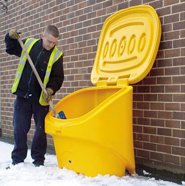 Nestor™ 400 grit salt bin | Images