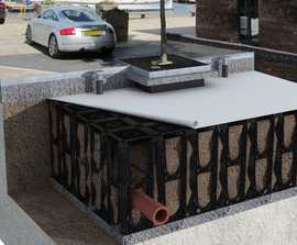 RootSpace Ocean® pavement support system | GreenBlue Urban Ltd | ESI ...