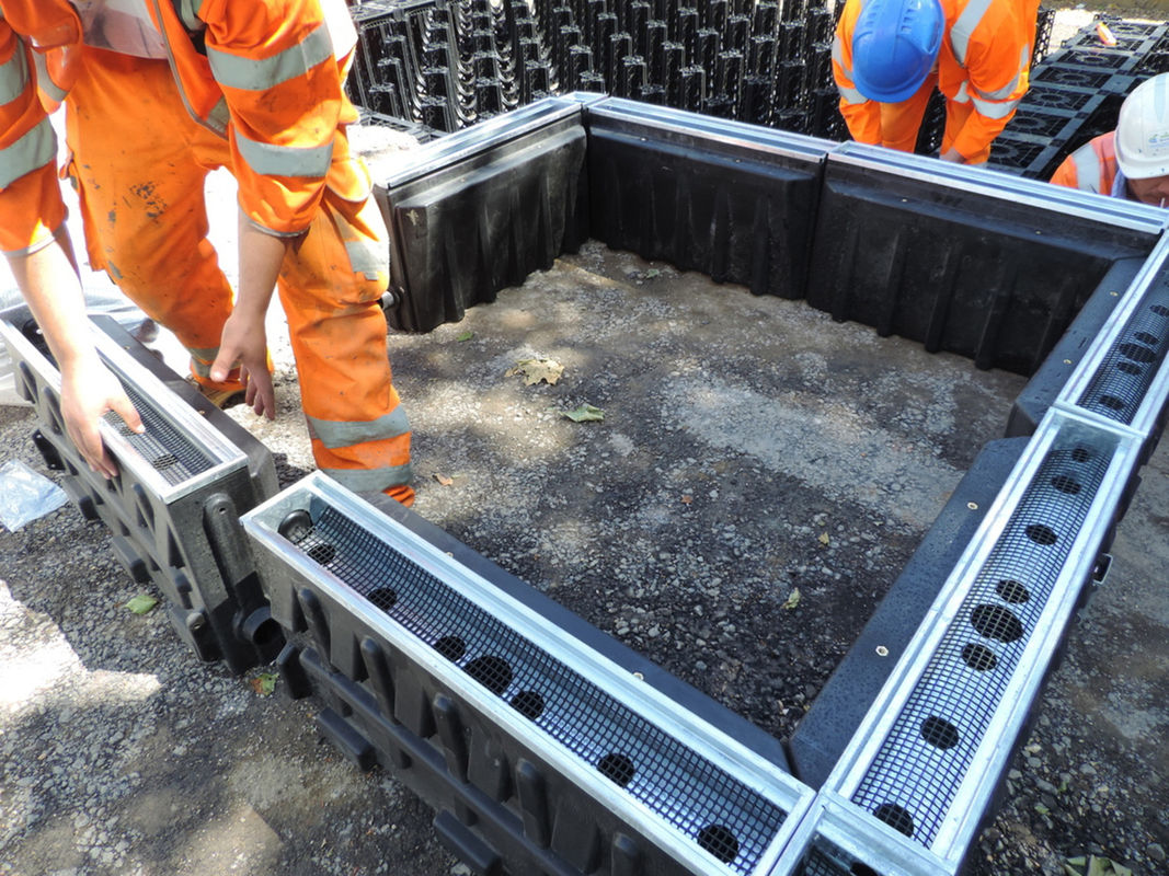 Tree pit systems for Bletchley redevelopment | Images