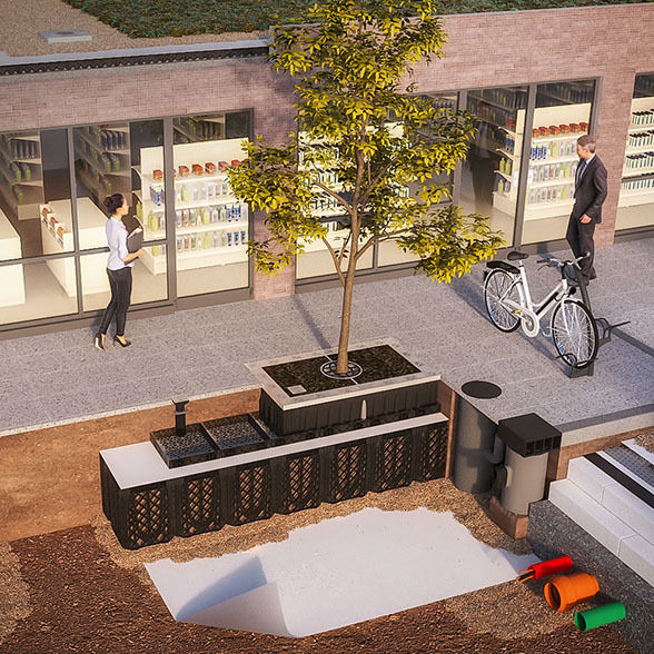 Images for StormForm™ SuDS tree surround with stormwater drainage