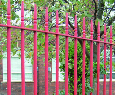 Roundex® Elite steel boundary fencing | IAE
