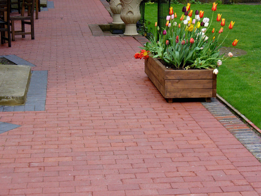 Images for Staffordshire Red Classic square-edged and chamfered clay pavers