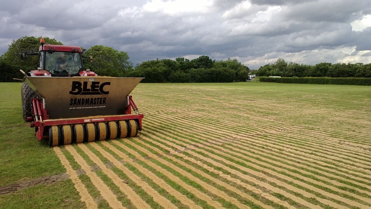 Images for Natural sports field construction