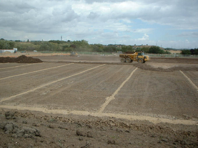 Images for Natural sports field construction