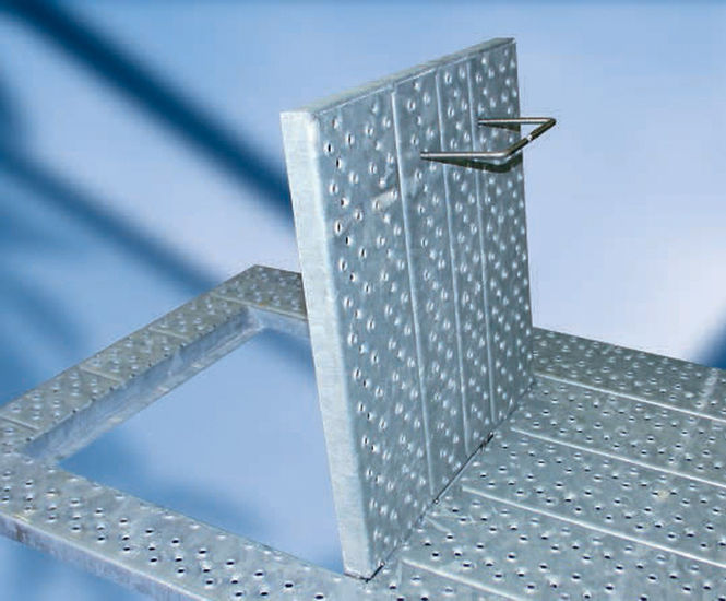 Type LHD® perforated mild steel fire protection gratings | Elefant Gratings