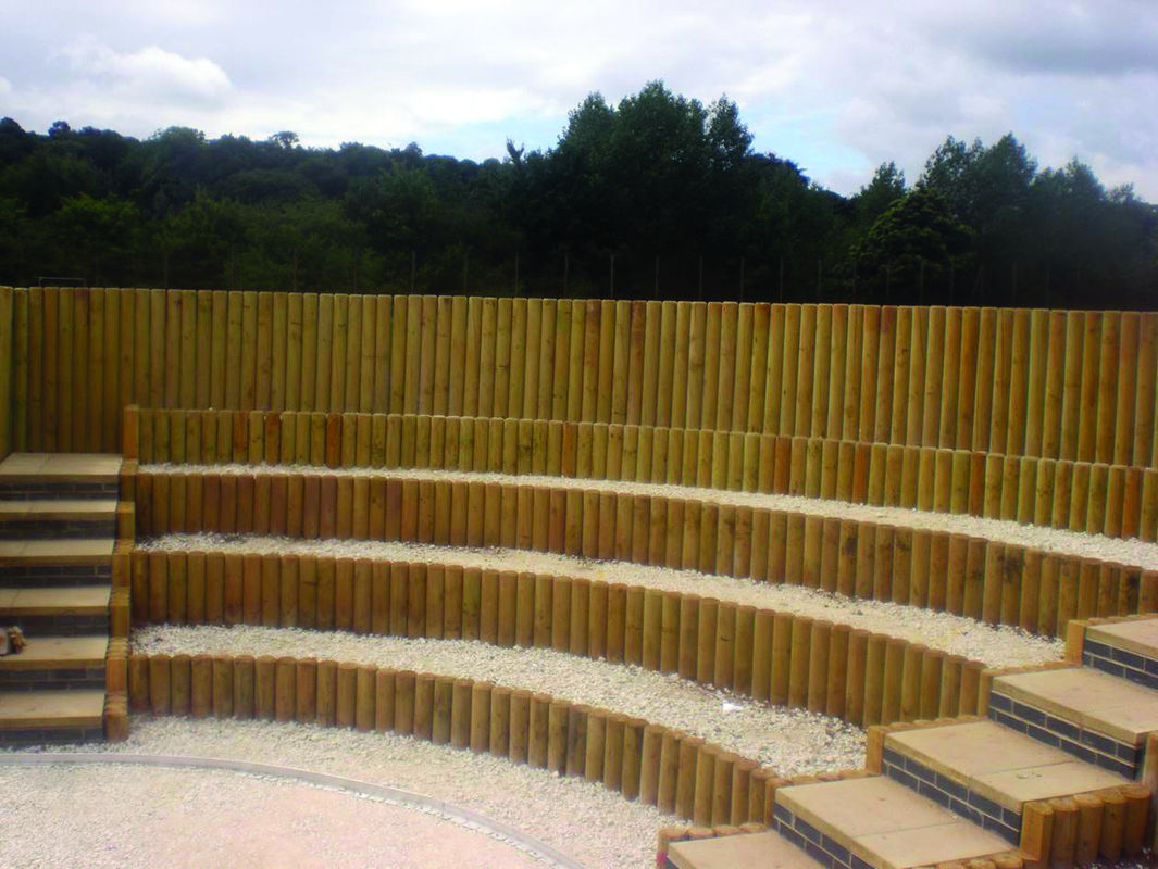 Images for Unilog Pro™ machine-round timbers for retaining walls