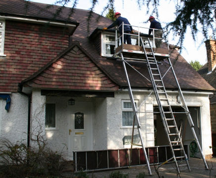 Easi-Dec platform for safe roof access | Easi-Dec